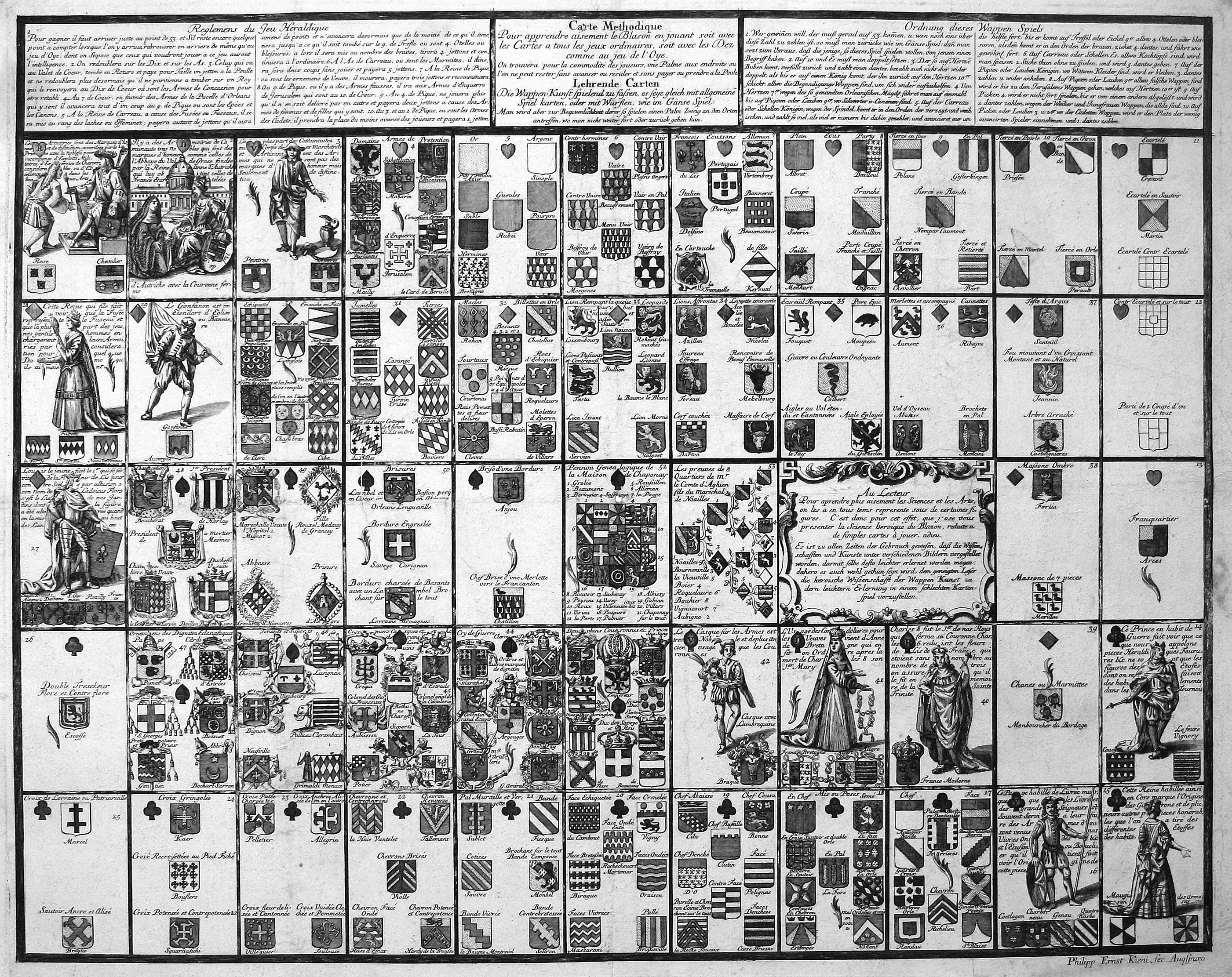 Heraldic playing cards – Antiquariat | Steffen Völkel GmbH