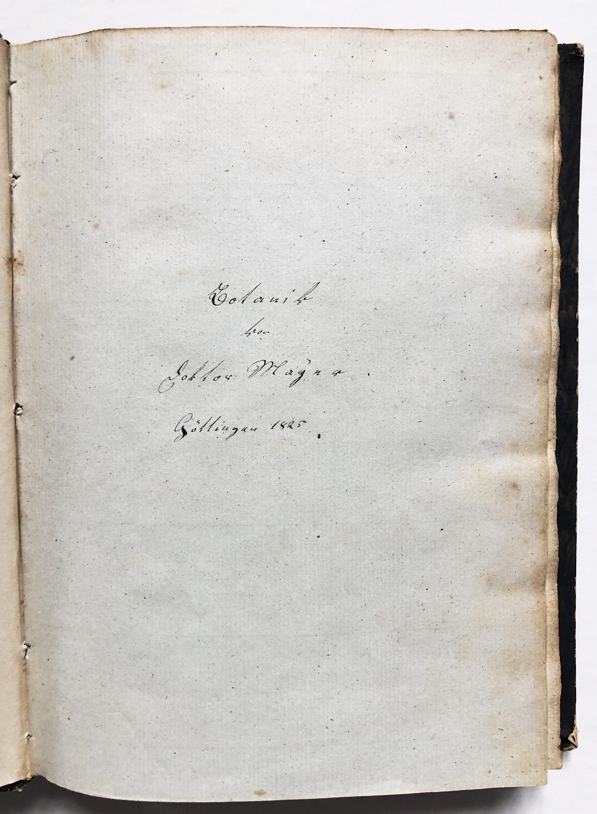 Handschrift aus dem wissenschaftlichen Umfeld von Goethe – Antiquariat ...