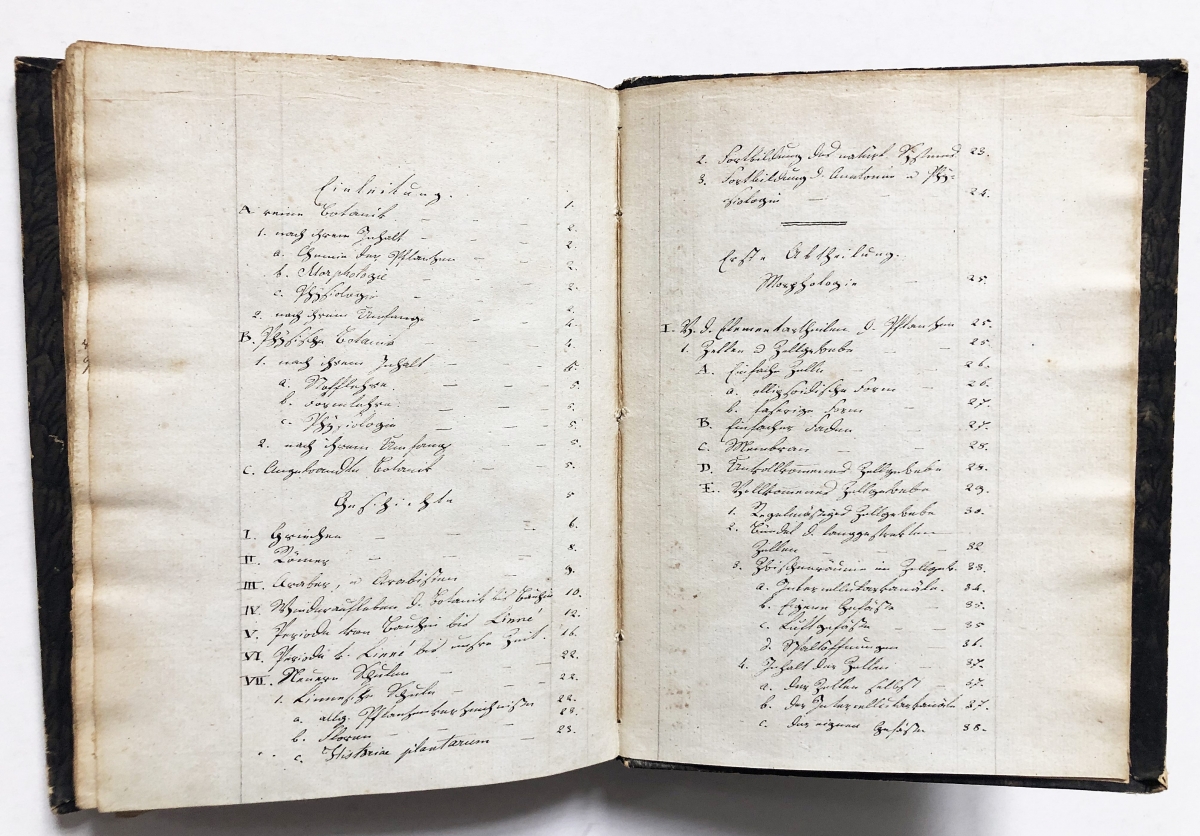 Handschrift aus dem wissenschaftlichen Umfeld von Goethe – Antiquariat ...